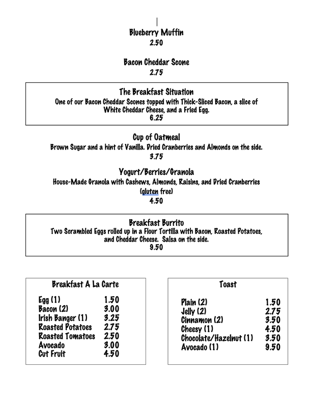 Cricket & Fig Chocolate - Menu - Cricket & Fig Chocolate